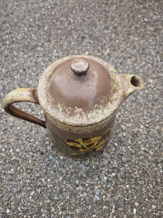 Krug mit Deckel (Gebraucht) in Benken für CHF 8 – mit Lieferung auf Ricardo kaufen