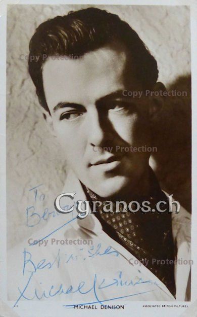 Michael Denison (1915-1998) Schauspieler - sign. Foto (Gebraucht) in ...
