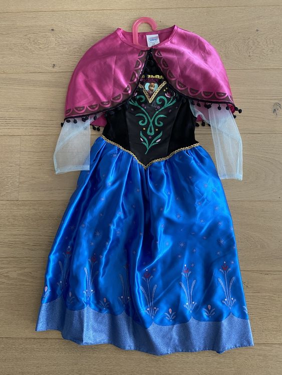 Girls Disney Frozen Anna dress up costume 5-6 yrs (Gebraucht) in ...