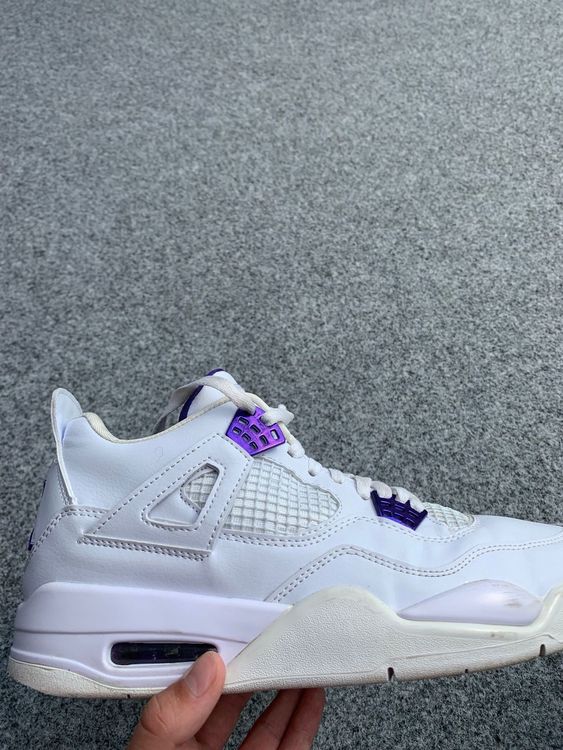 Jordan 4 rep. metallic purple, Leder | Kaufen auf Ricardo