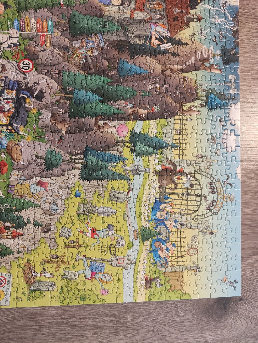 Funky Zoo Puzzles: Transsylvanian Habitat, 1000 Teile (Gebraucht) in ...