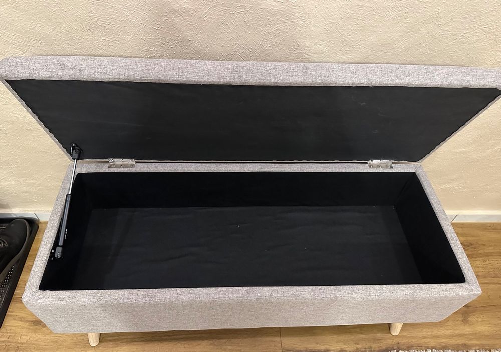 Grey Vintage chest bench/trunk w great storage compartment | Kaufen auf ...