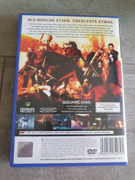 Final Fantasy VII PS2 Game | Kaufen auf Ricardo