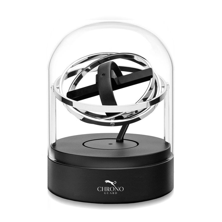 Chronoguard Uhrenbeweger Astro Gyroscope silber Automatikuhr (Gebraucht ...