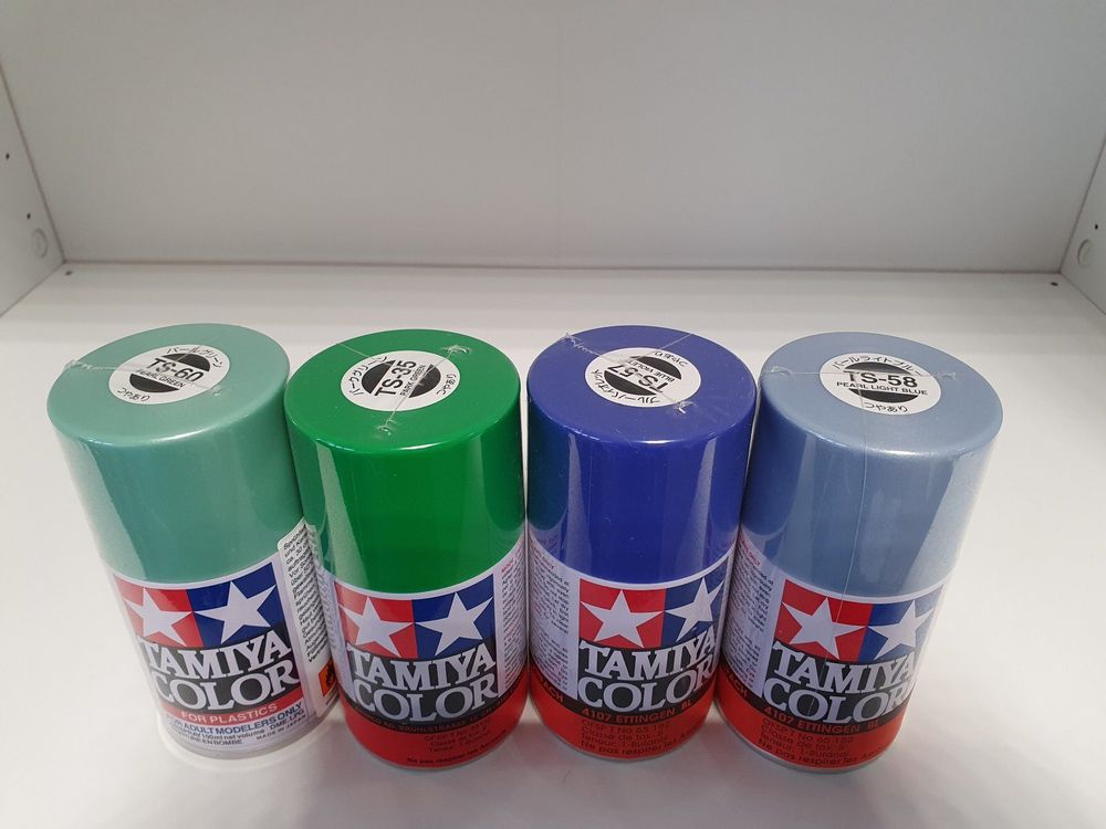 Tamiya Spray TS-60 / TS-58 / TS-57 / TS-35 | Kaufen auf Ricardo