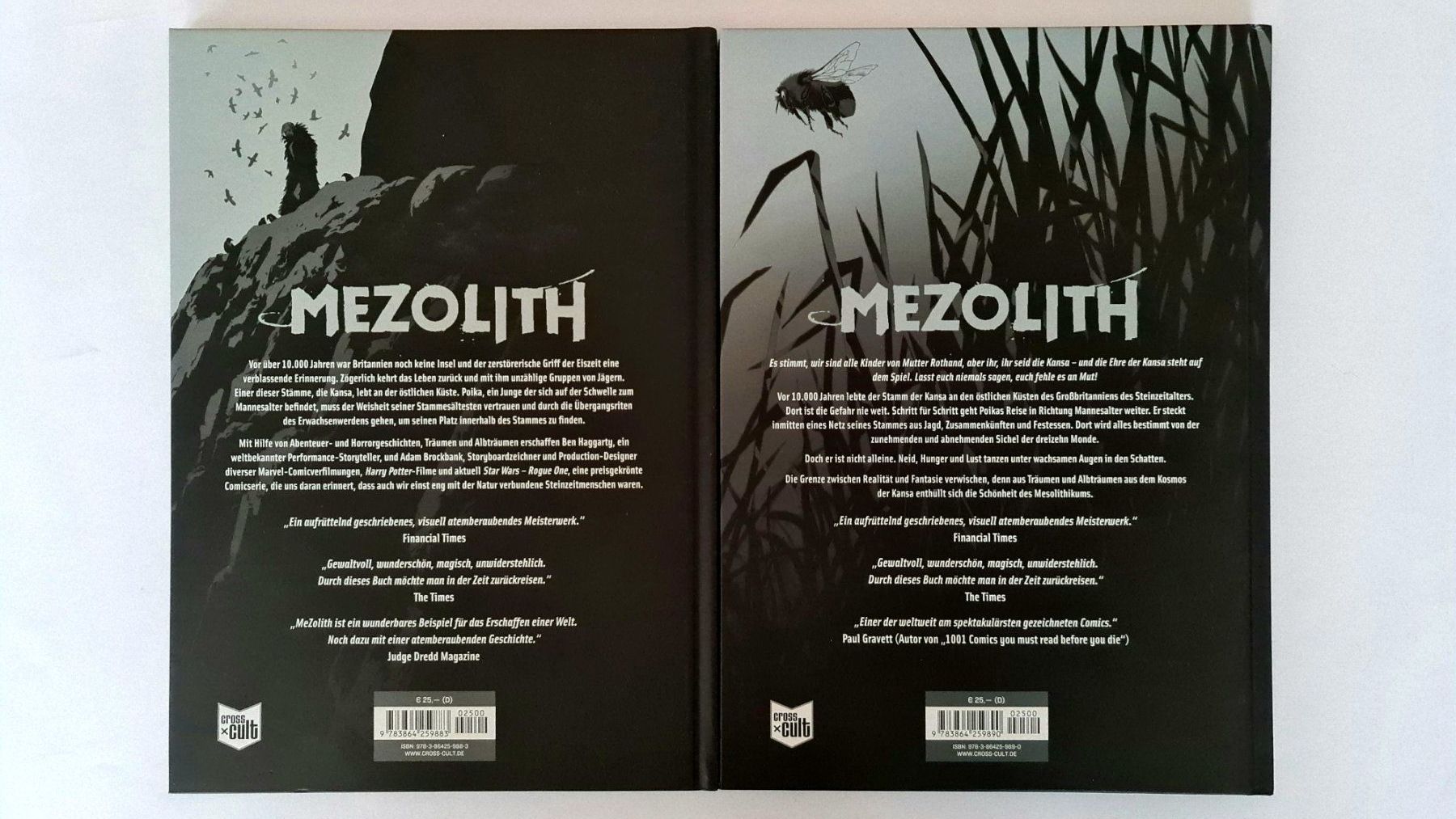 Mezolith Comic Bücher 1+2 Ben Haggarty & Adam Brockbank, (Neu (gemäss ...