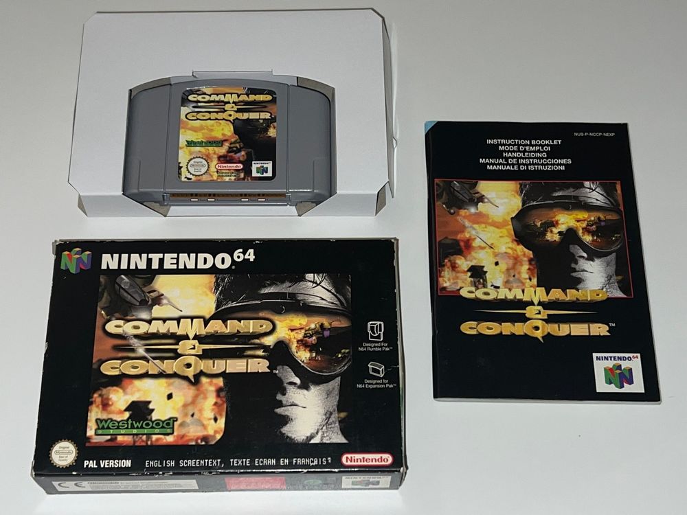 Nintendo 64 (N64) Spiel - Command & Conquer (OVP) (Gebraucht) in Zürich für CHF 48 – mit ...