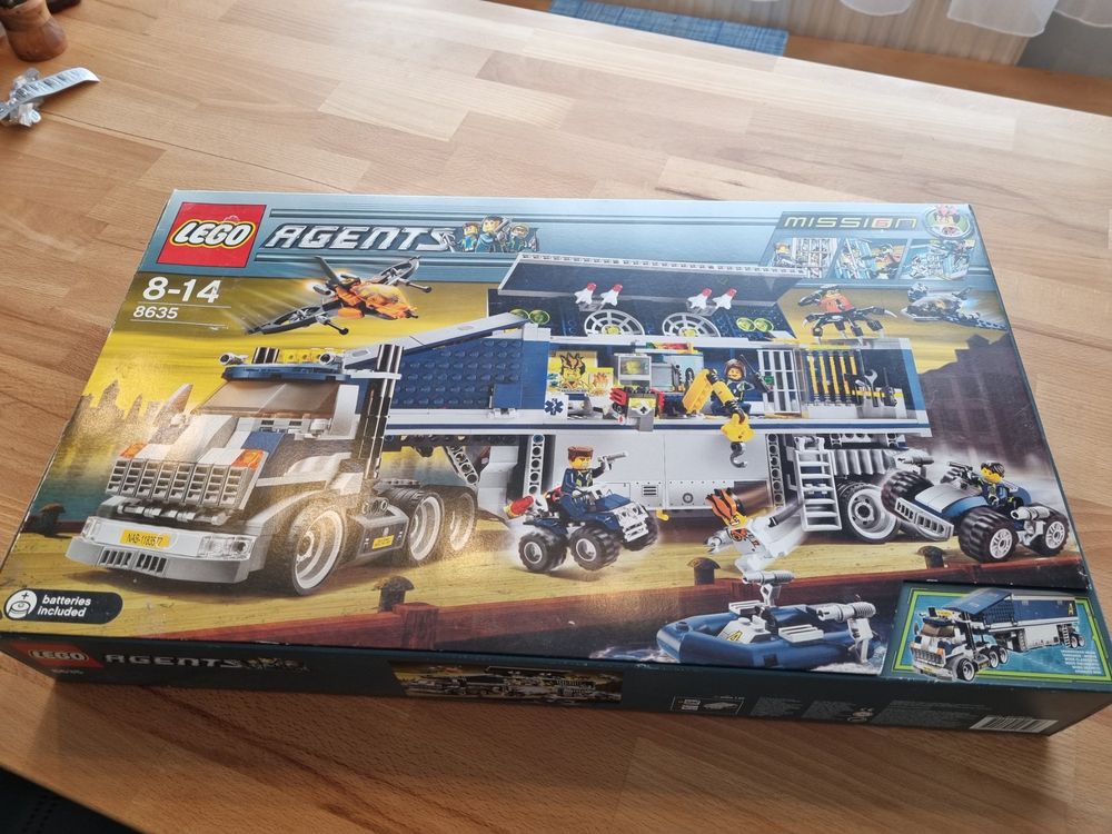 Lego Agents - Mobile Command Center 8635 (Gebraucht) in Bettlach für ...