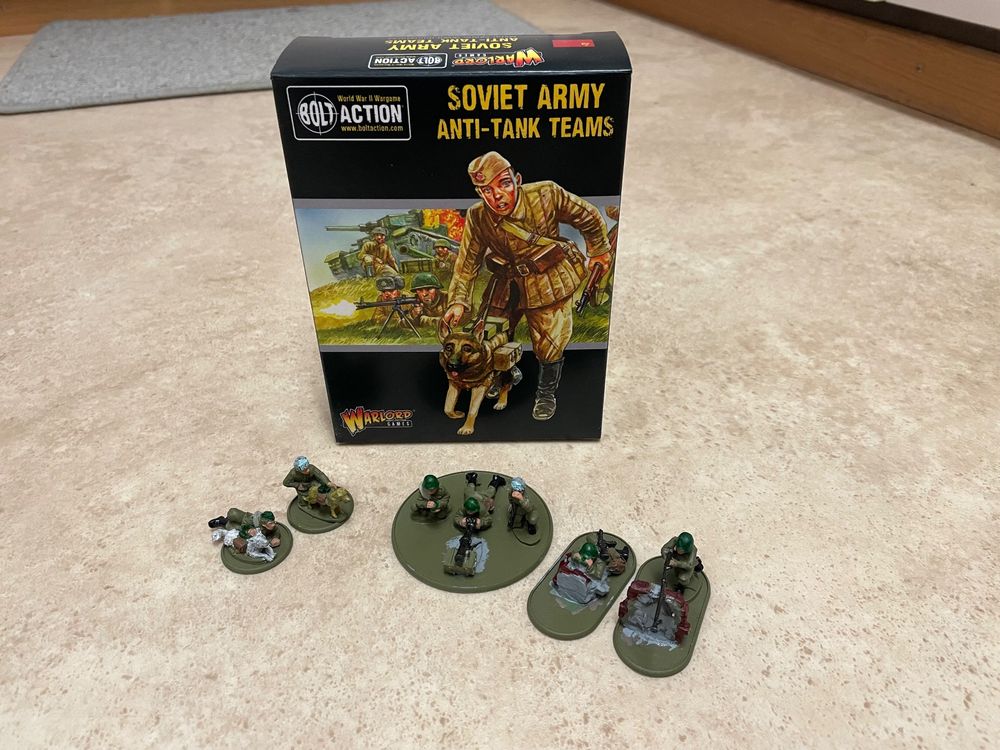 BOLT ACTION - SOVIET ARMY ANTI-TANK TEAMS (Neu (gemäss Beschreibung ...