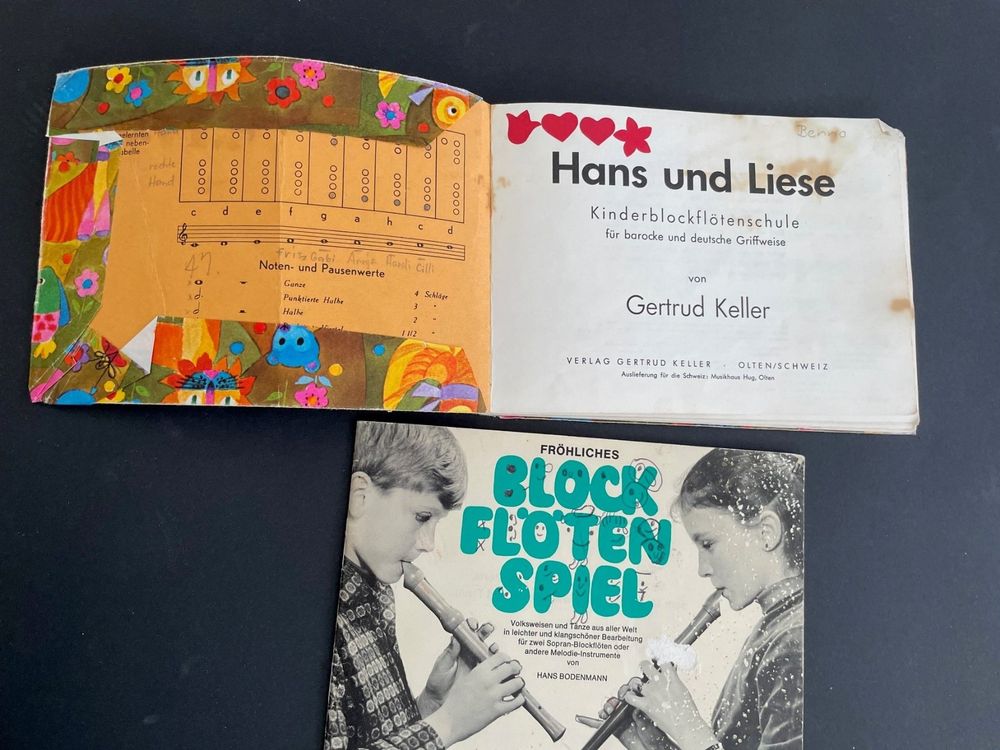 Verschiedene Blockflöten, Altflöte, Noten | Kaufen auf Ricardo
