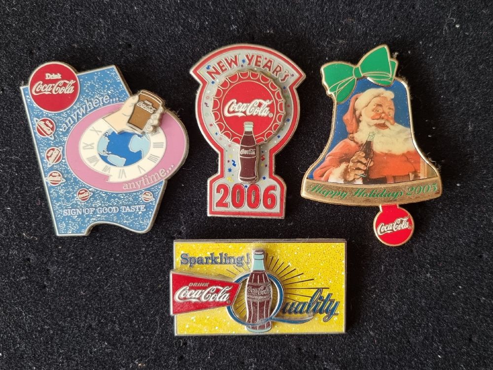 4 Coca Cola Pins (Neuf (Voir description)) à Wetzikon ZH pour CHF 8 ...