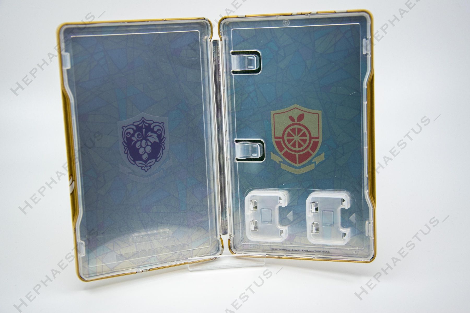 Pokémon Karmesin und Purpur goldenes Steelbook (ohne Spiele) (Neu (gemäss Beschreibung)) in ...