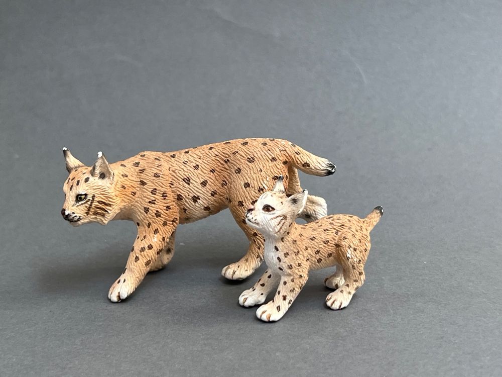 Schleich Luchs Luchsweibchen Luchsjunges (Gebraucht) in Ennetbaden für CHF 17 – mit Lieferung ...