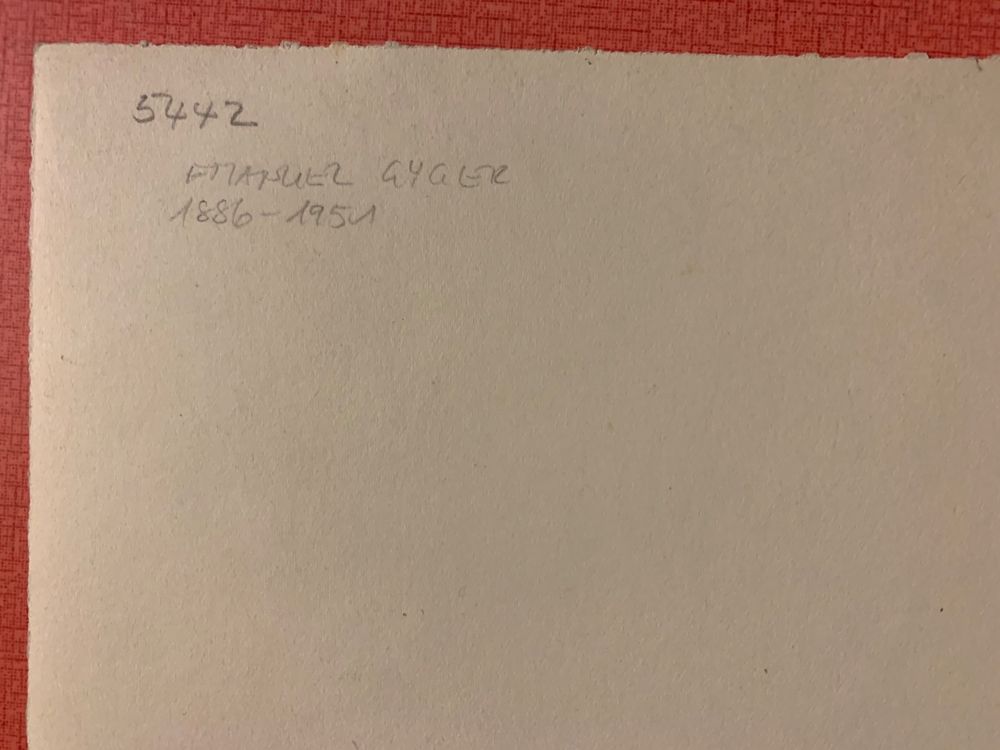 Antike Foto signiert E. Gyger, Adelboden, Mürren, Ebnefluh … (Gebraucht ...