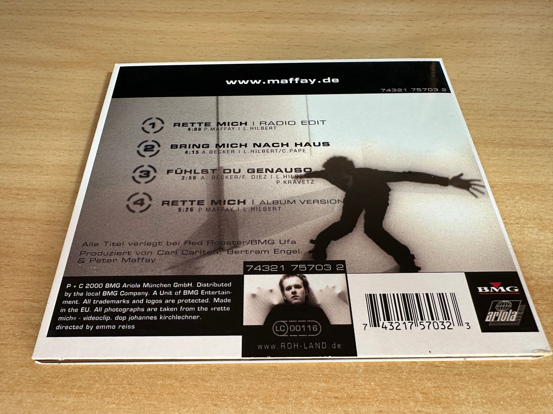 Maffay Und Roh – Rette Mich - Single CD (Gebraucht) in Rikon im Tösstal für CHF 3.5 – mit ...