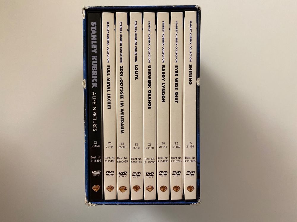 Stanley Kubrick Collection, 8 DVD (Gebraucht) in Buchen im Prättigau für CHF 19 – mit Lieferung ...