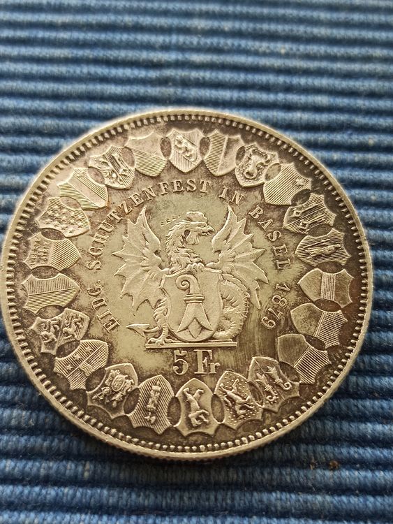 Schützen Taler 1879 Basel | Kaufen auf Ricardo