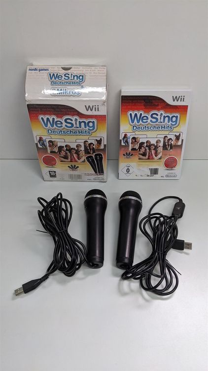 We Sing + 2 Mikrofone, Nintendo Wii | Kaufen auf Ricardo
