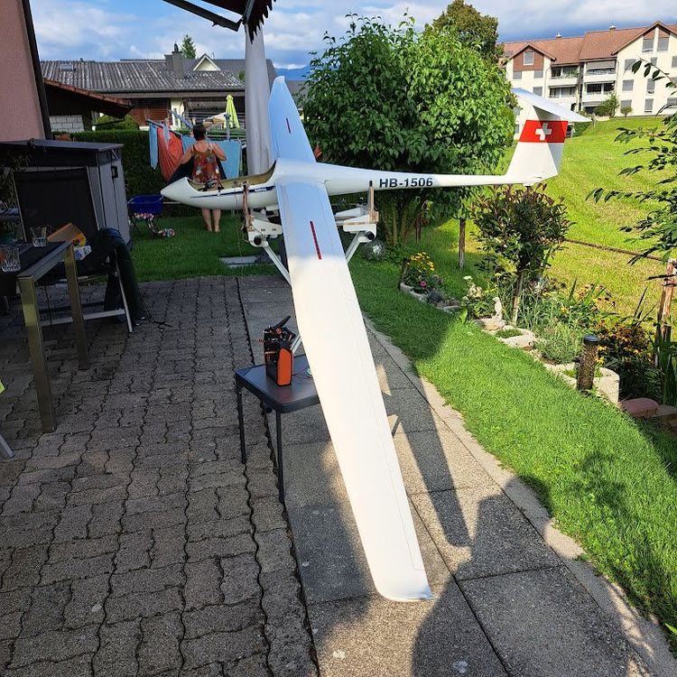 ASH-26 4,8m voll GFK mit Ezfw. von Schüler (Gebraucht) in Tuggen für ...