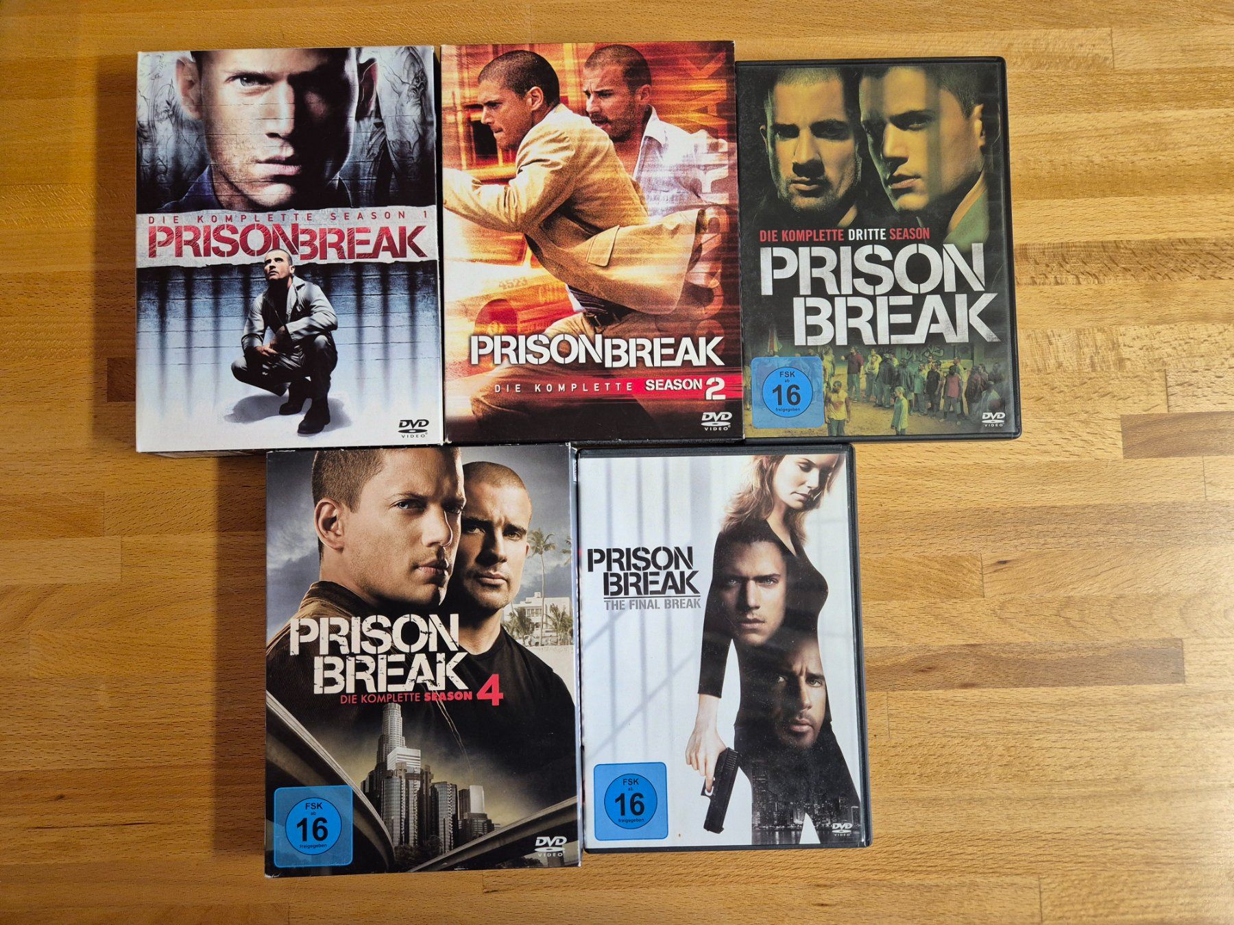 Prison Break, Staffel 1-5, komplette Serie (Gebraucht) in Recherswil ...