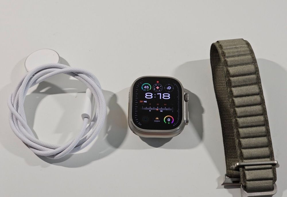 Apple Watch Ultra 2 49mm Titanium Alpine Loop Olive GPS | Kaufen auf ...