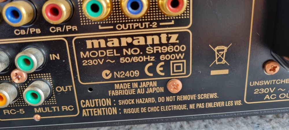 Marantz SR 9600 (Gebraucht) in Rütihof für CHF 690 – nur Abholung auf ...