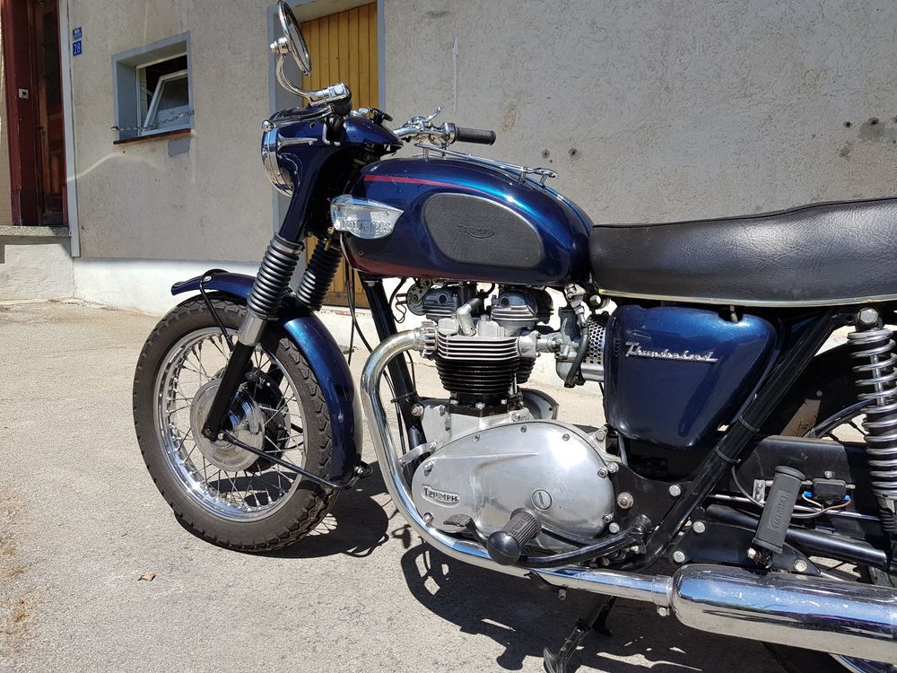 Echter Oldtimer! Triumph Thunderbird 6T 650 ccm. Jg. 1966 (Gebraucht ...