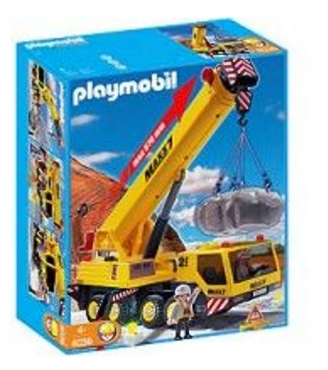 Playmobil 4036 Mobilkran / Schwerlastkran (Gebraucht) in Lachen SZ für ...