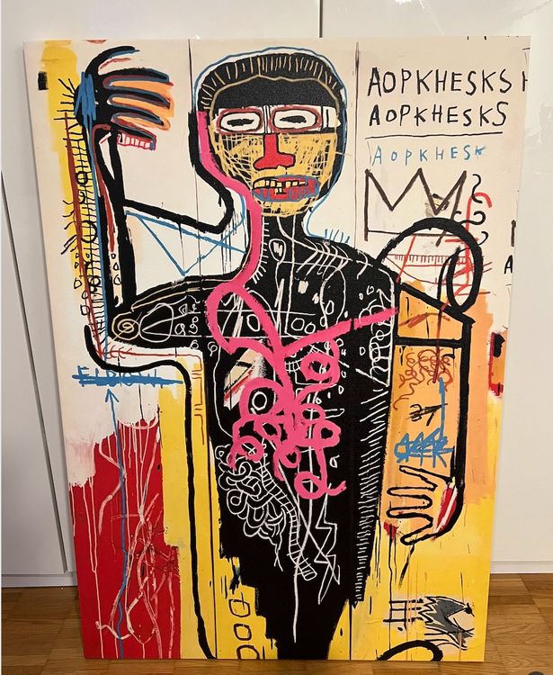 Jean-Michel Basquiat – Versus Medici – Leinwand | Kaufen auf Ricardo