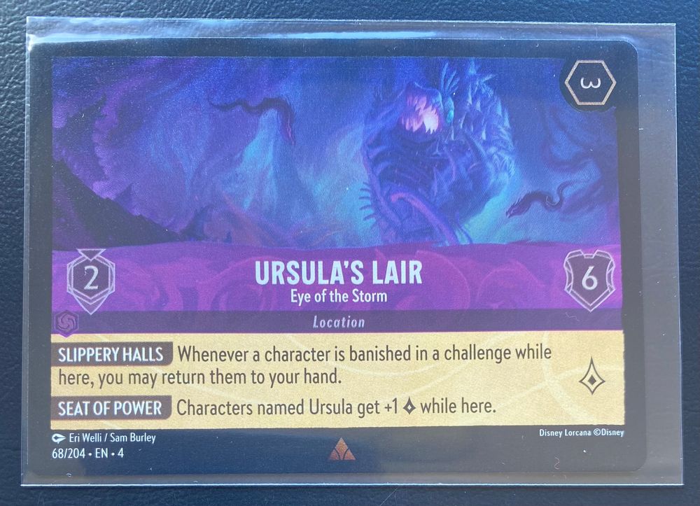 Lorcana FOIL URSULA’S LAIR 68/204 EN-4 Rare (Gebraucht) in Lugano für ...