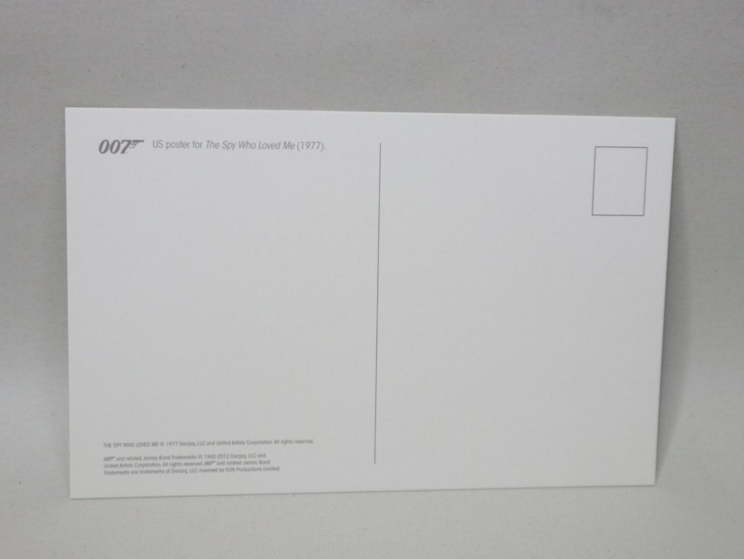 AK 007 James Bond US Poster The Spy Who Loved Me (Neu (gemäss ...