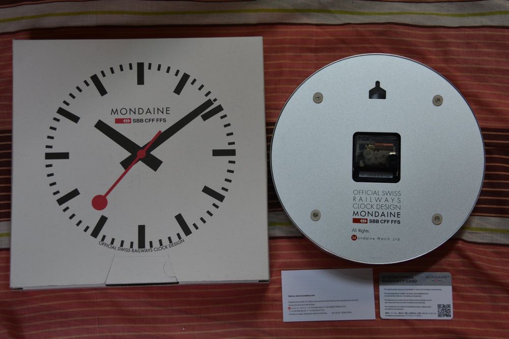 Top Neuheit: Mondaine SBB CFF FFS A990.Clock.16SBB NEU OVP!! (Neu und ...