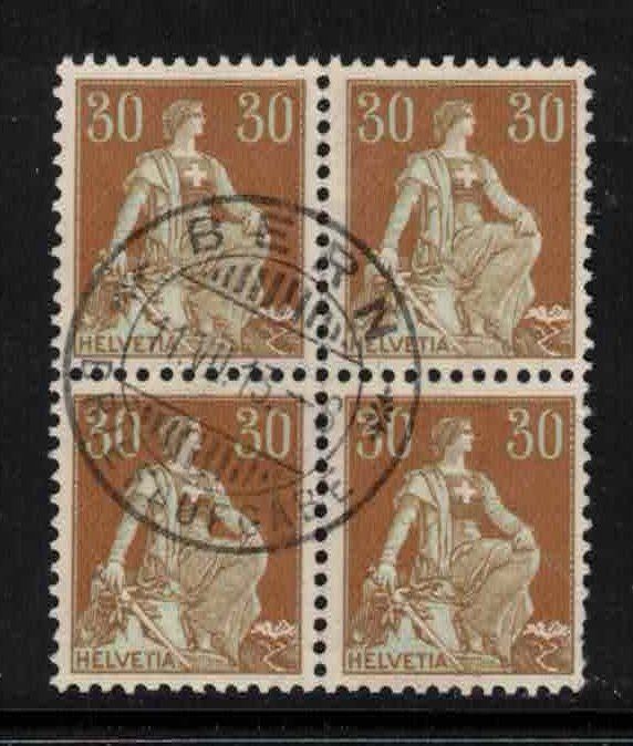 Helvetia mit Schwert Nr.110 im 4er-Block ʘ (Neu (gemäss Beschreibung)) in Nuglar für CHF 12 ...