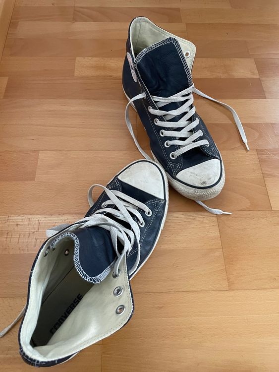 Converse Chuck Taylor All Star Grösse 43 Leather Hi | Kaufen auf Ricardo
