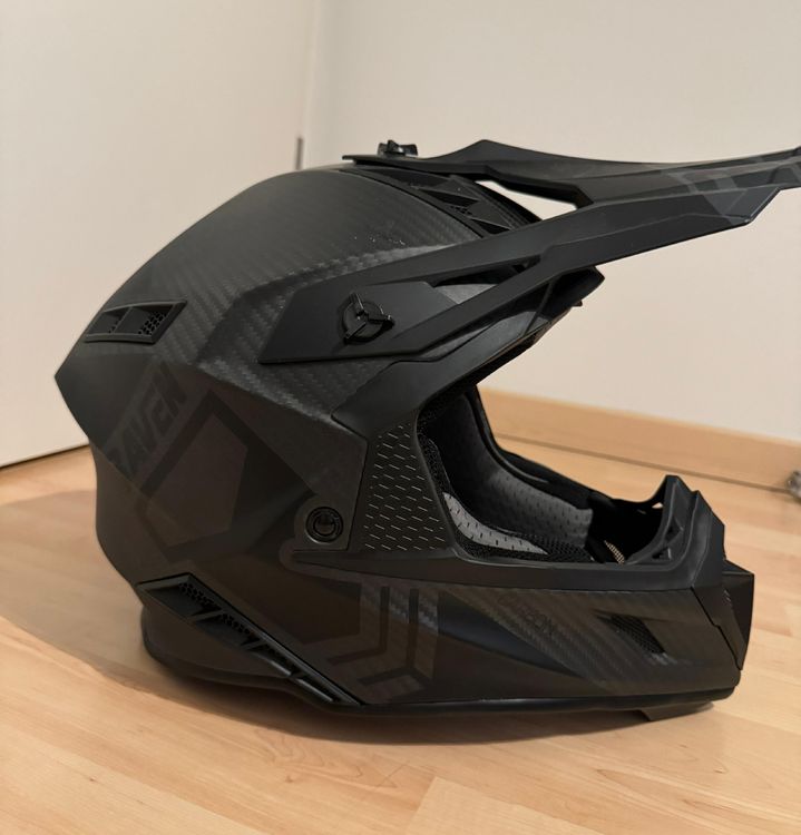 Crosshelm Raven Ipsum Carbon Schwarz Gr. L | Kaufen auf Ricardo