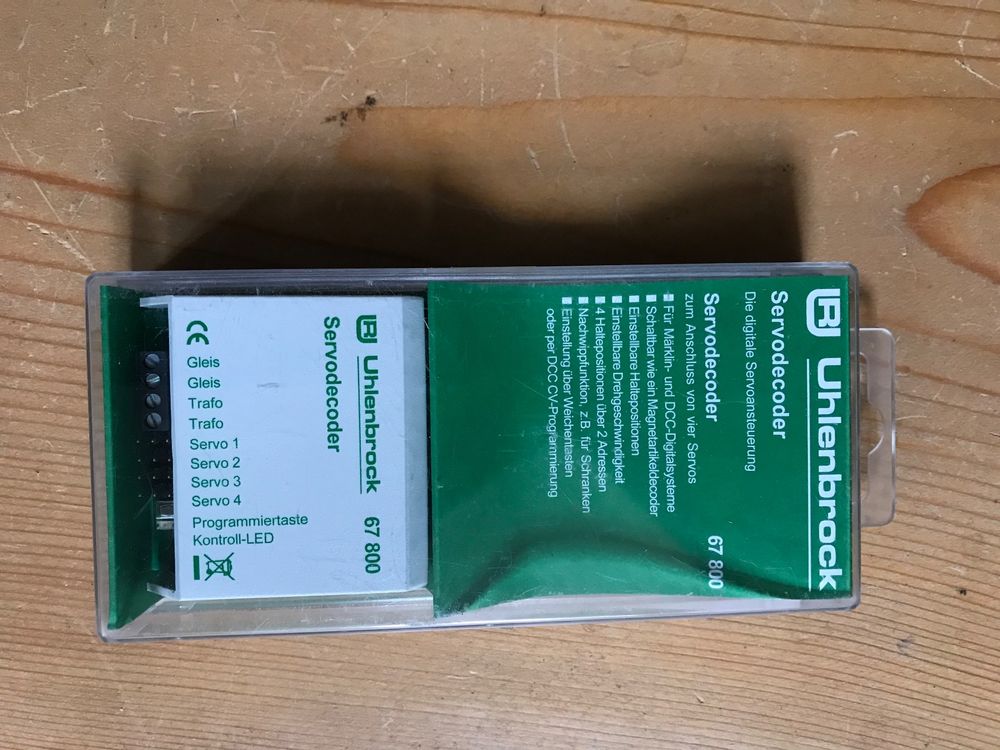 uhlenbrock 67800, servodecoder | Kaufen auf Ricardo