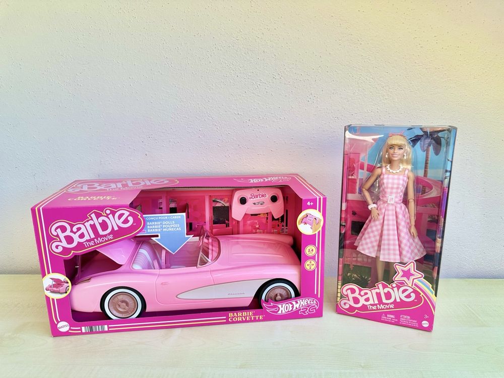 Barbie und Auto Cabrio Corvette The Movie | Kaufen auf Ricardo