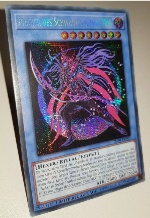 Magier Des Schwarzen Chaos Max (Secret-Rare) Mint (Neu (gemäss ...