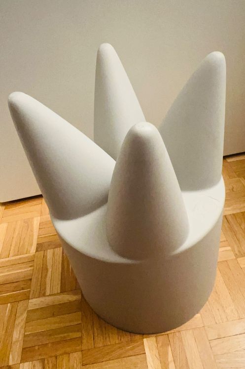 Phillippe STARCK…Hocker BuBu… Gray mit Box & Deckel…80er Vin (Gebraucht ...