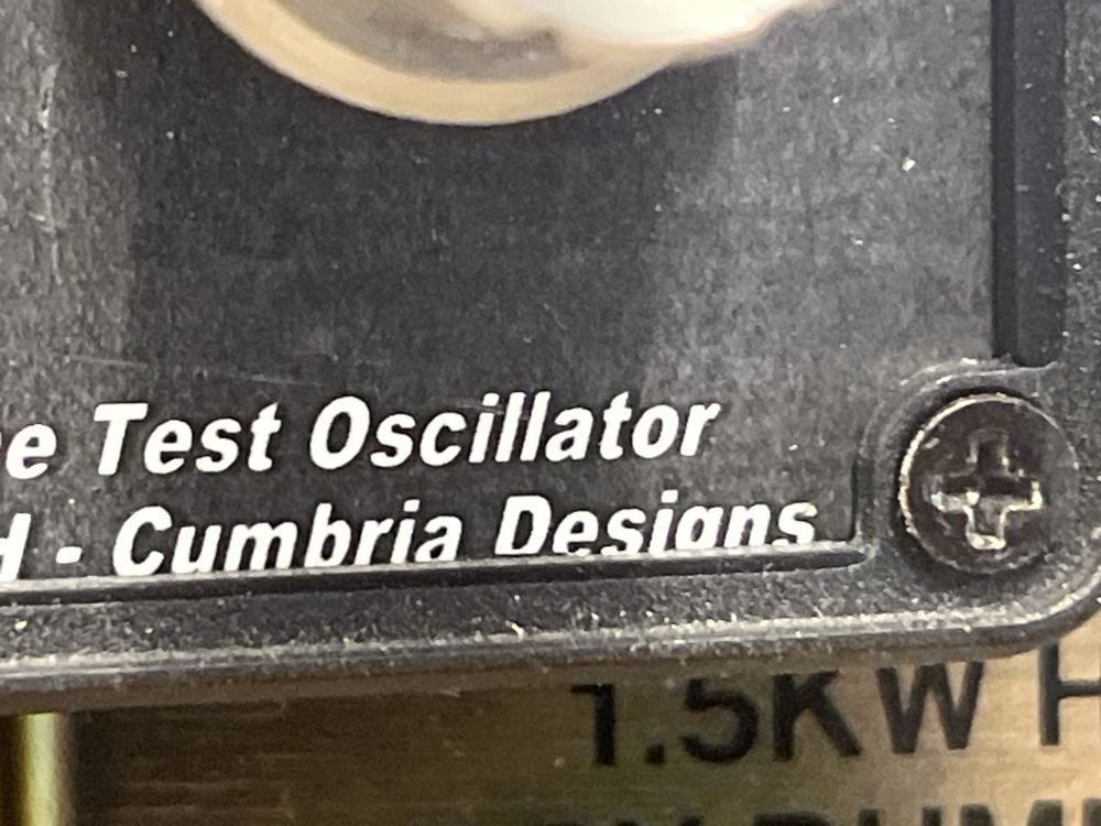 HF-UHF Testoszillator Cumbria Designs, geprüft, Top! (Gebraucht) in ...