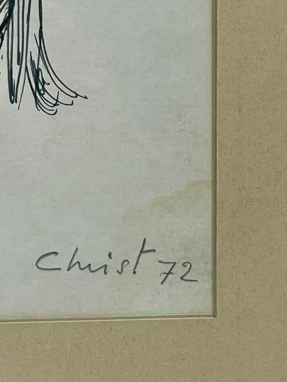 Martin Alfred Christ (1900-1979) Tusch-Zeichnung (Gebraucht) in Root ...