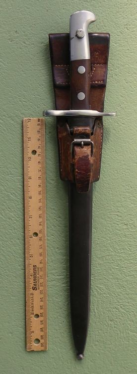 Schweizer Armee BAJONETT 1918 inkl. Scheide mit Lederschuh | Kaufen auf Ricardo