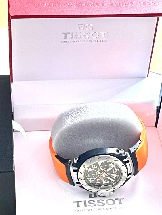 Tissot Herren Uhr, Special Edition, Top Zustand, Orange (Gebraucht) in ...