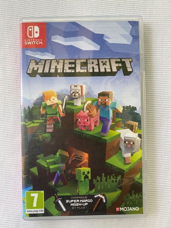 Nintendo Switch MINECRAFT + Super Mario Mash Up (Gebraucht) in ...