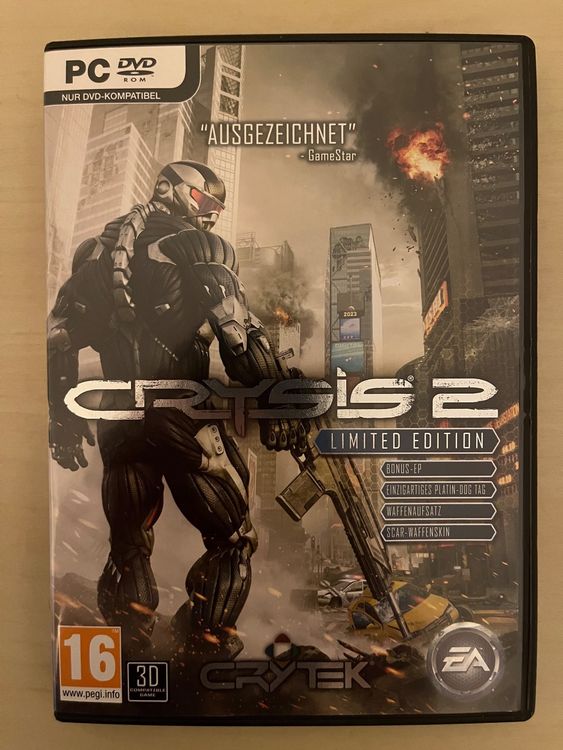 Crysis 2 Limited Edition | Kaufen auf Ricardo