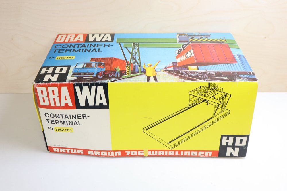 BRAWA Containerkran Terminal 1162 H0 - Rarität (Gebraucht) in ...