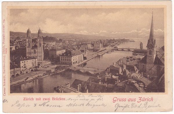 Gruss aus Zürich vor 1900 | Kaufen auf Ricardo