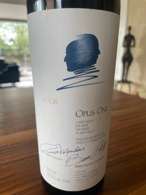 Opus One 2008 - 750ml (Neu und originalverpackt) in St. Margrethen für CHF 250 – mit Lieferung ...