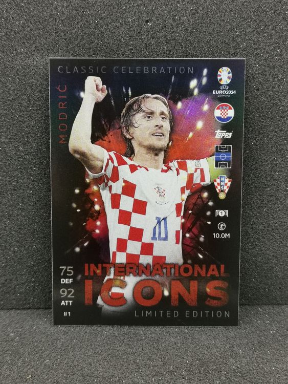 Match attax euro 2024 Modric International Icons (Gebraucht) in ...