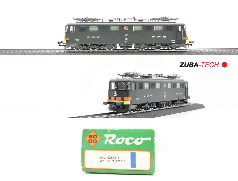 Roco 43535.1 E-Lok Ae 6/6 SBB H0 GS Analog mit OVP | Kaufen auf Ricardo